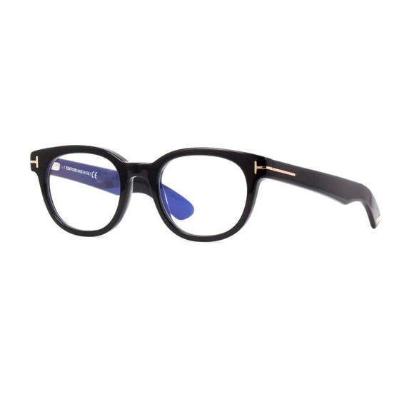 Tom Ford | Accessories | Tom Ford Round Eyeglasses Ft587b0050 Shiny ...